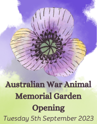 Australian War Animal Memorial Garden Opening